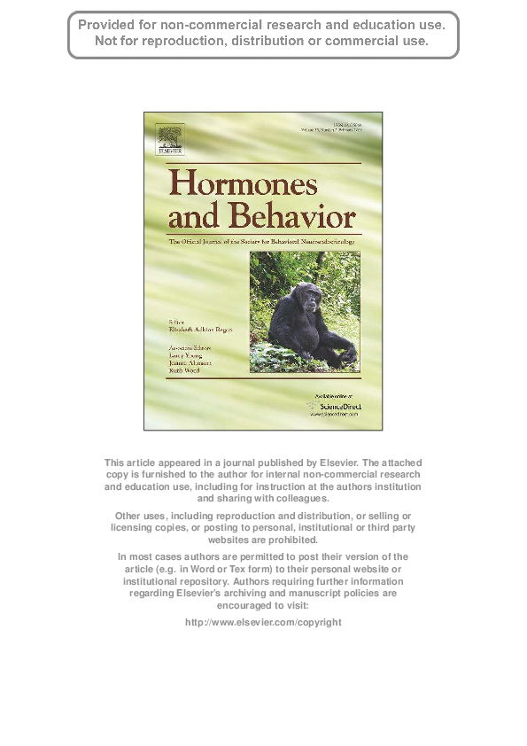 (PDF) Melanocortins regulate the electric waveforms of gymnotiform ...