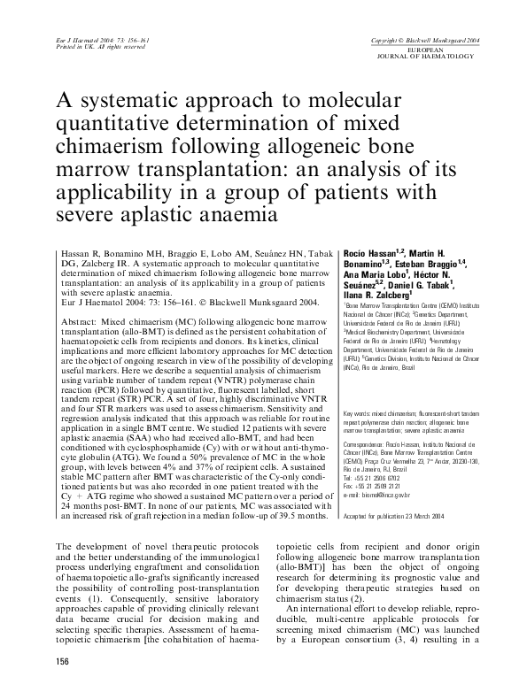 (PDF) A systematic approach to molecular quantitative determination of ...