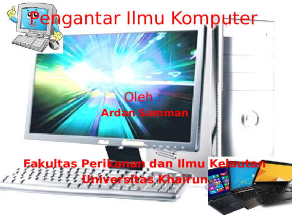 (PPT) Pengantar Ilmu Komputer