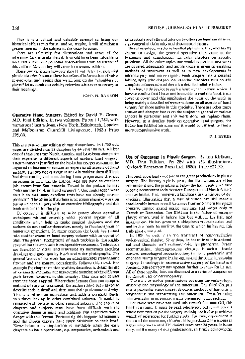 (PDF) Operative Hand Surgery