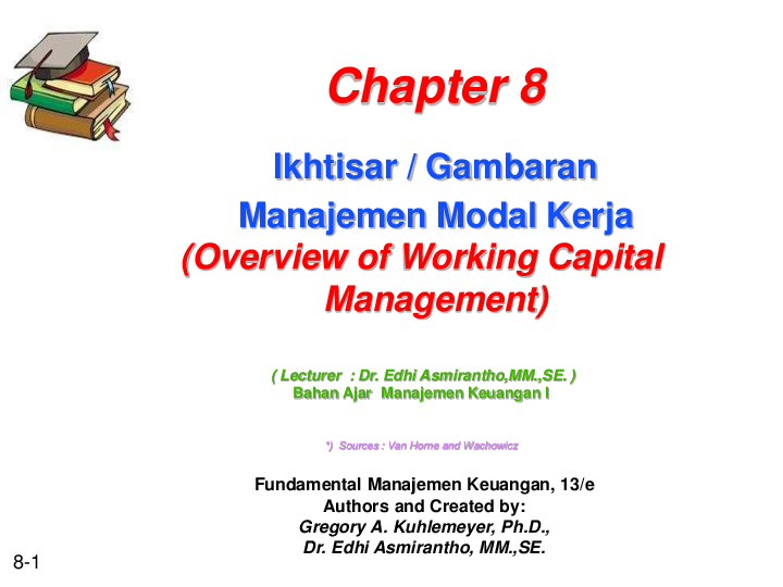 (PDF) Ikhtisar / Gambaran Manajemen Modal Kerja (Overview of Working Capital Management
