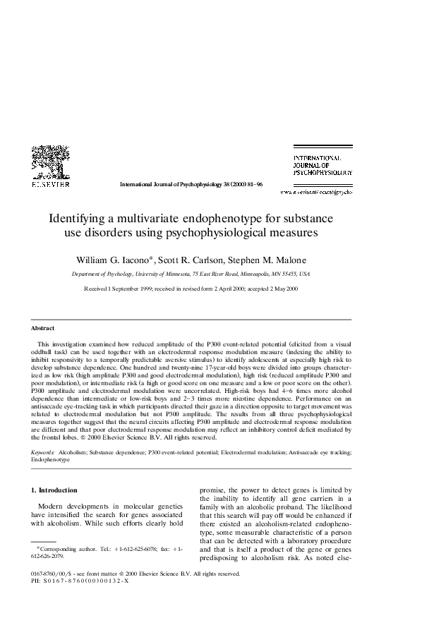 (PDF) Identifying a multivariate endophenotype for substance use ...