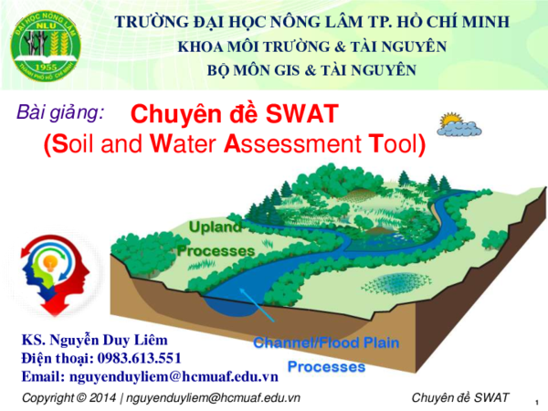 (PDF) Chuyên đề SWAT (Soil and Water Assessment Tool