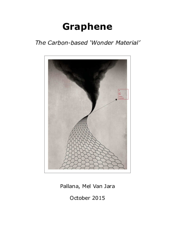 (PDF) Graphene The Carbon-based 'Wonder Material'