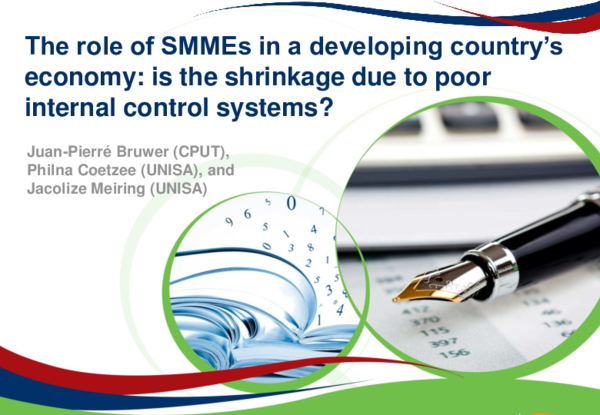 (PDF) The role of SMMEs in a developing country's economy: is the ...