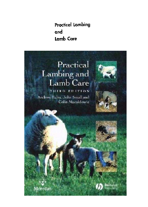(PDF) Practical Lambing and Lamb Care (2004)