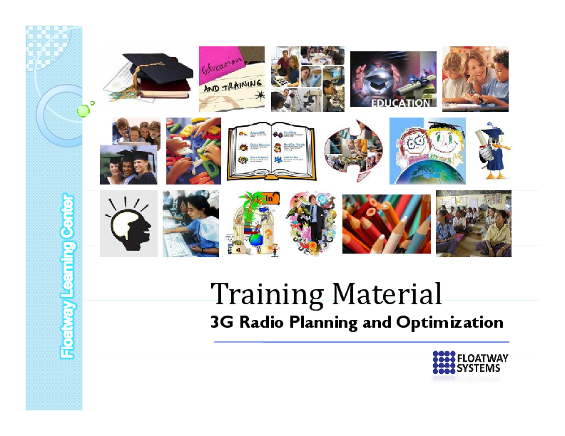 (PDF) 3G Radio Planning and Optimization