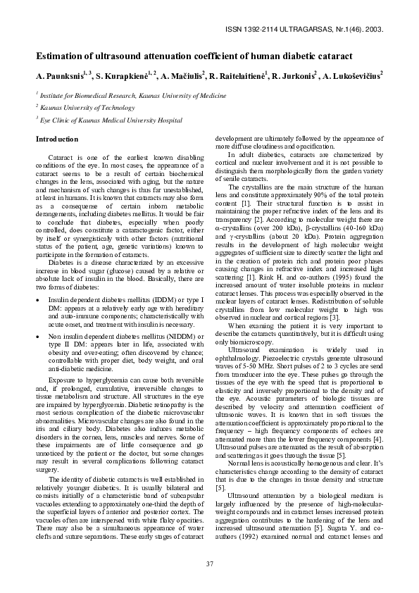 Pdf Estimation Of Ultrasound Attenuation Coefficient Using Log Spectrum Domain Processing