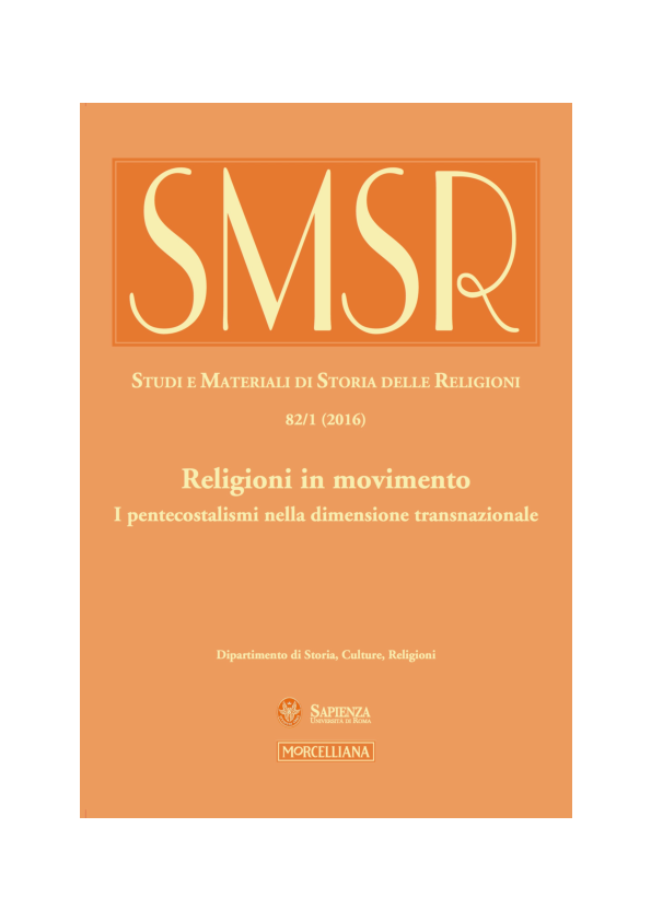 (PDF) SMSR 82-1/2016 Theme section: Moving Faiths. Pentecostalism as a ...