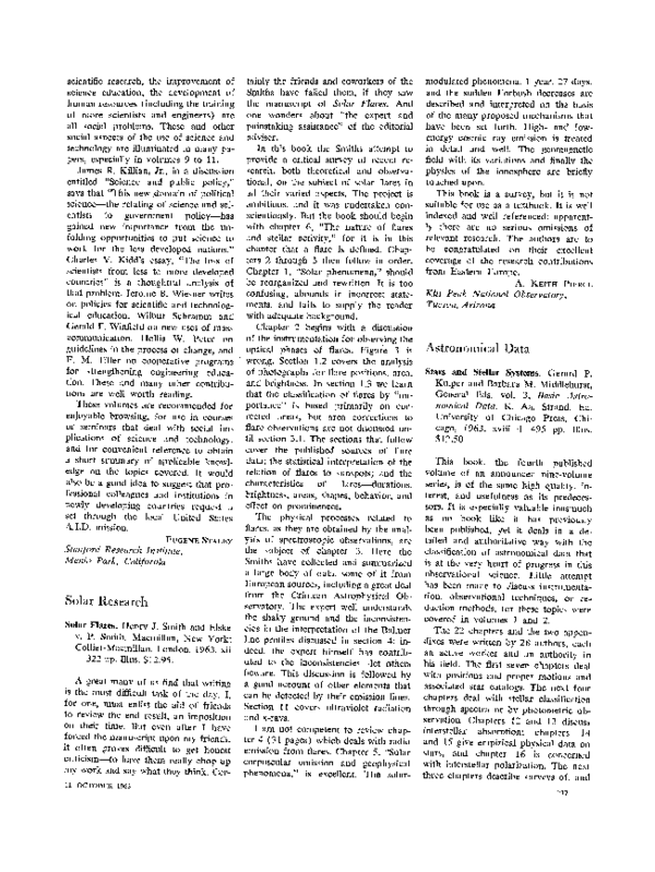 (PDF) Solar Research. (Book Reviews: Solar Flares