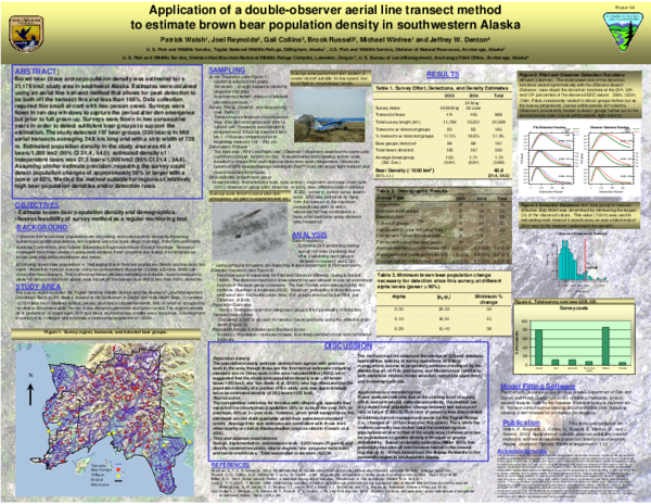 (PDF) Application of a Double-Observer Aerial Line-Transect Method to ...
