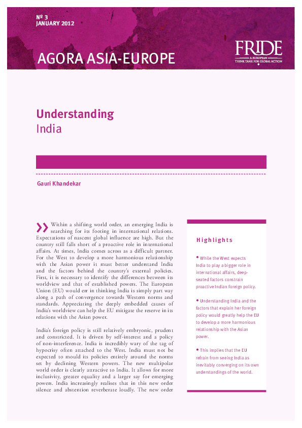 (PDF) Understanding India