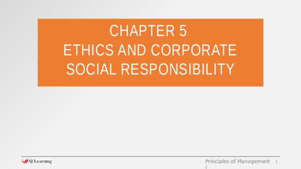 (PPT) Chapter 5 Ethics CSR2