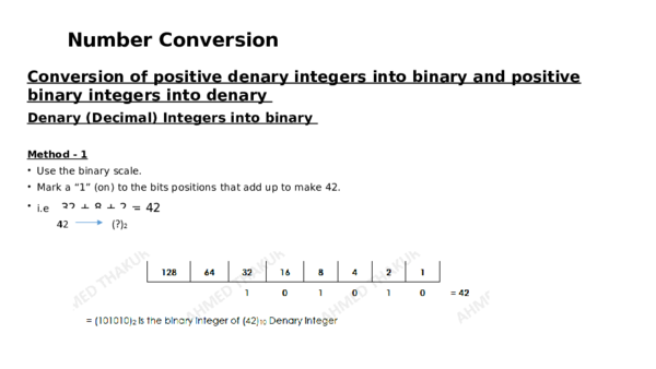 (PPT) Number Conversion | Dilani Perera - Academia.edu