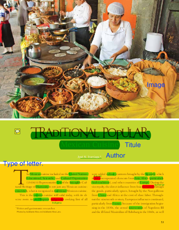 (PDF) Traditional Popular Mexican Cuisine