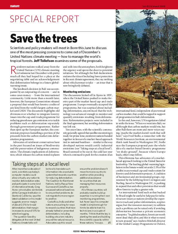 (PDF) Save the trees