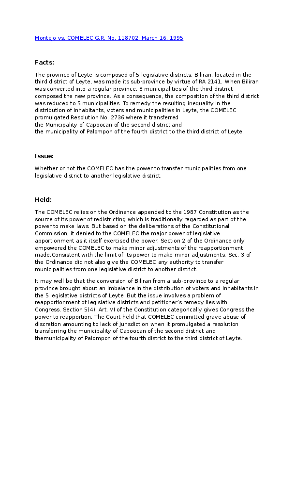 (DOC) CASE DIGEST 1ST SEMESTER FIRST SET
