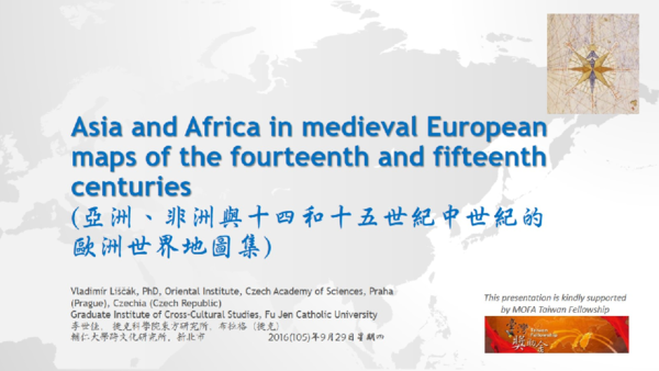 Asia and Africa in Medieval European maps of the 14th and 15th ...