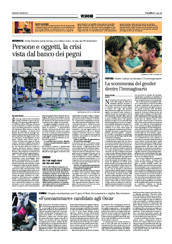 (PDF) La scommessa del gender dentro l'immaginario