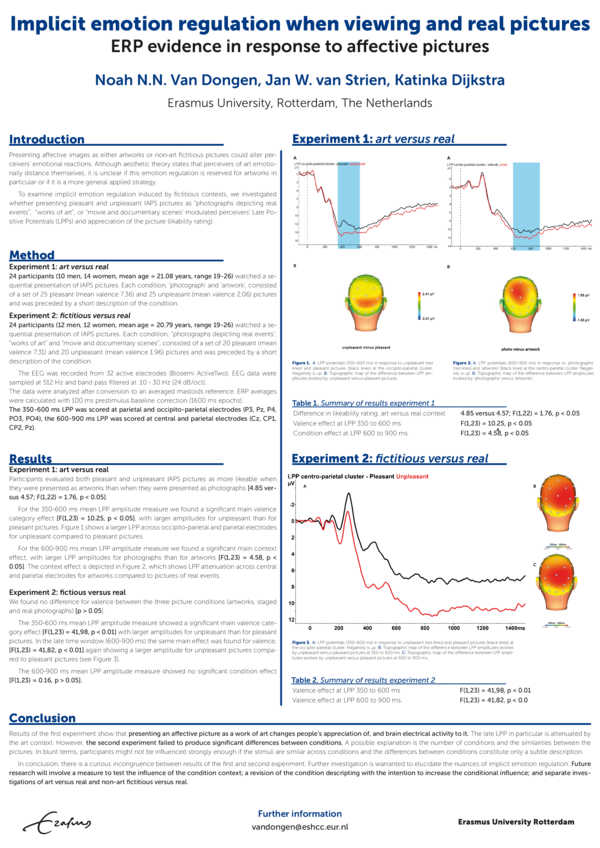 (PDF) Implicit emotion regulation when viewing fictitious and real ...