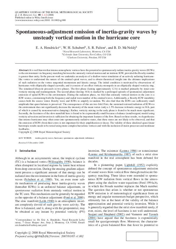 Spontaneous-adjustment emission of inertia-gravity waves by unsteady ...