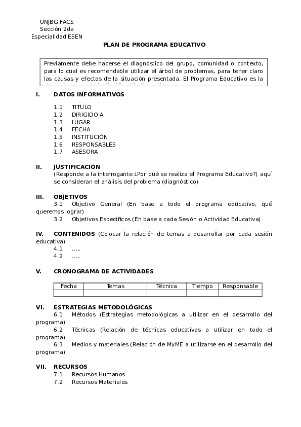 (DOC) PLAN DE PROGRAMA EDUCATIVO