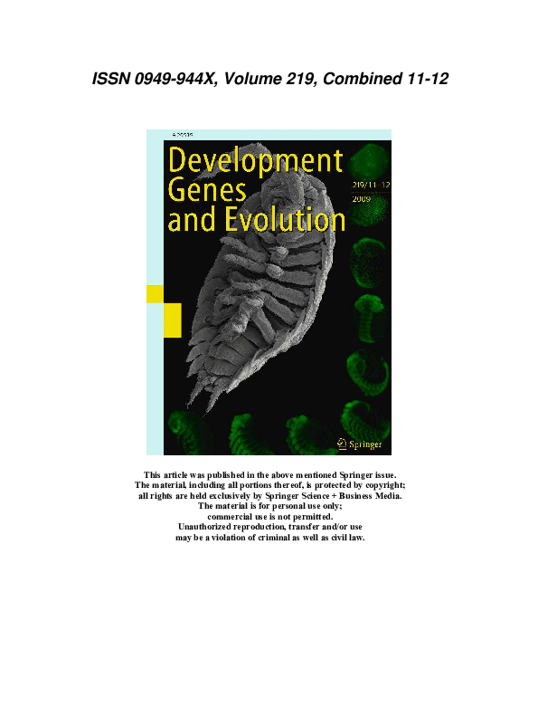 (PDF) The embryonic development of the malacostracan crustacean ...