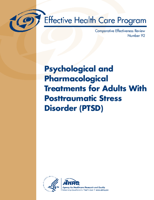 Pdf Psychological And Pharmacological Treatments For Adults With