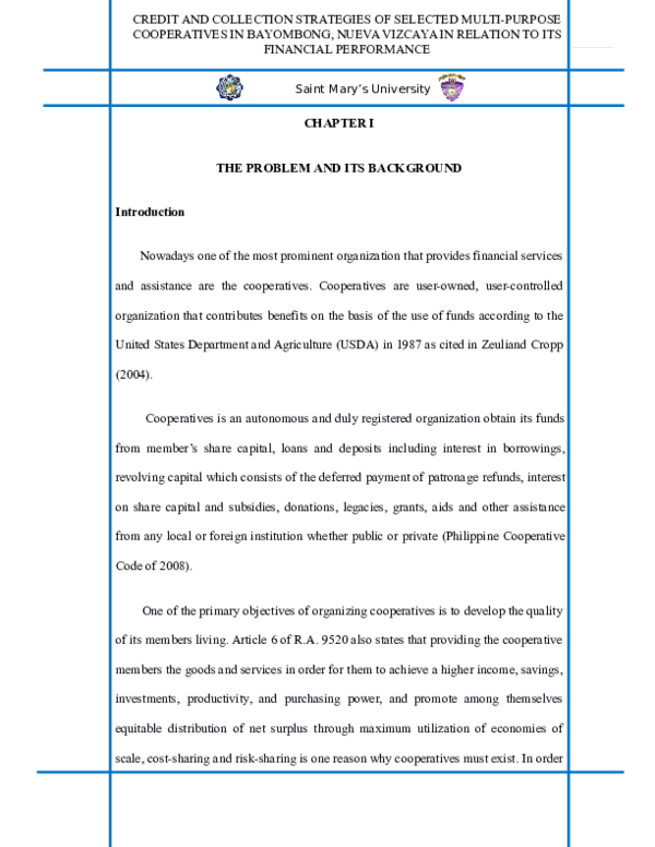 (DOC) CHAPTER I THE PROBLEM AND ITS BACKGROUND