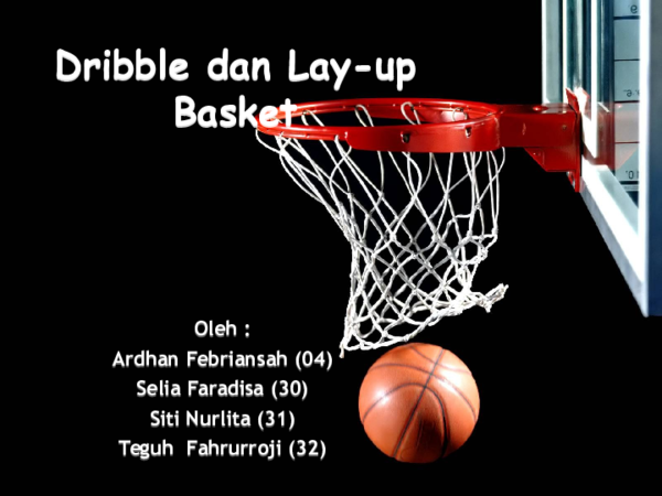 (PPT) Dribble Dan Lay Up BAsket