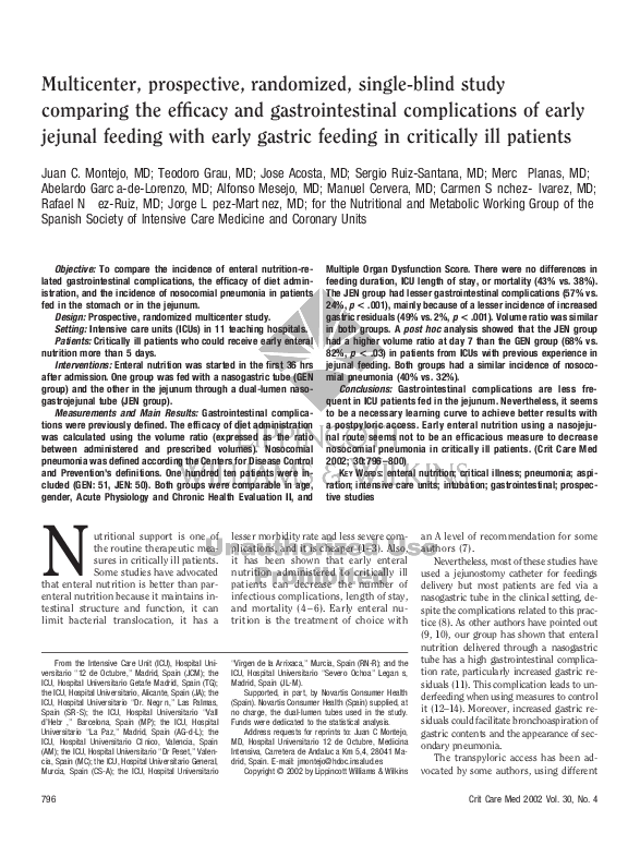 (PDF) Multicenter, prospective, randomized, single-blind study ...