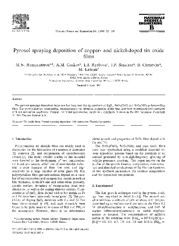 (PDF) Pyrosol spraying deposition of copper- and nickel-doped tin oxide ...