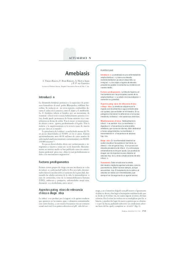 (PDF) Amebiasis