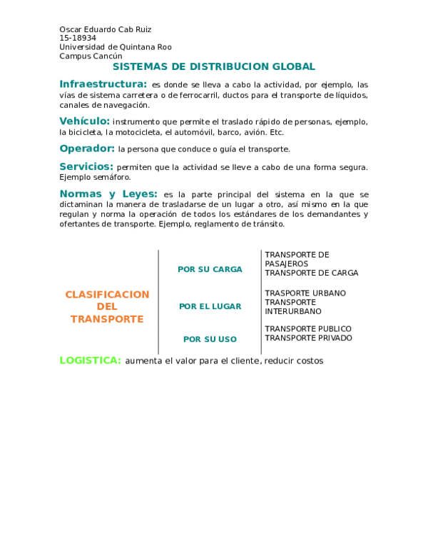 (DOC) SISTEMAS DE DISTRIBUCION GLOBAL