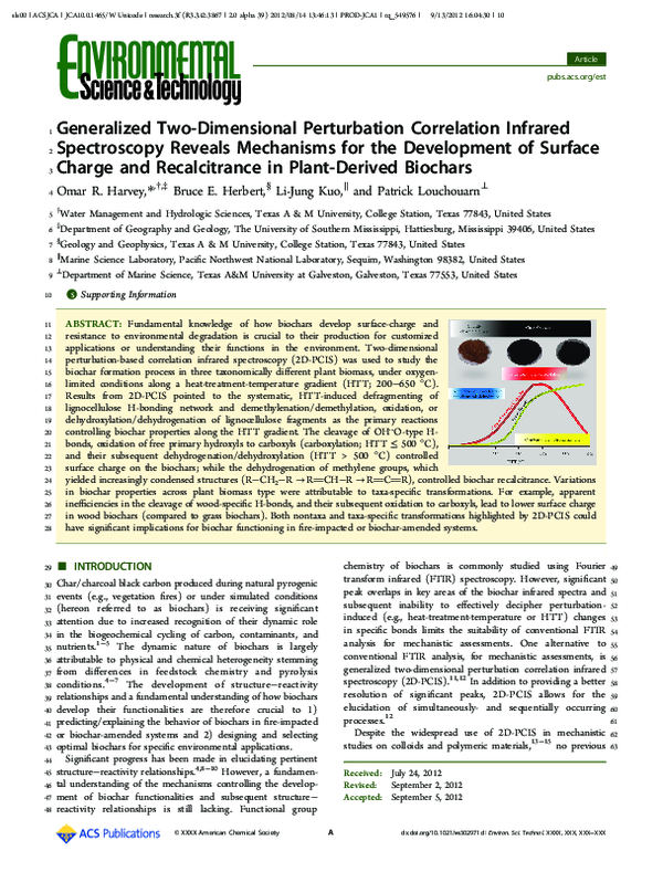 (PDF) Generalized Two-Dimensional Perturbation Correlation Infrared Spectroscopy Reveals ...