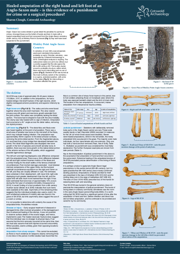 (PDF) Healed amputation of the right hand and left foot of an Anglo ...