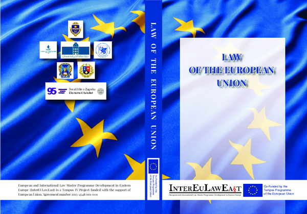 (PDF) Law of the European Union: a Textbook for Master Students / ed ...