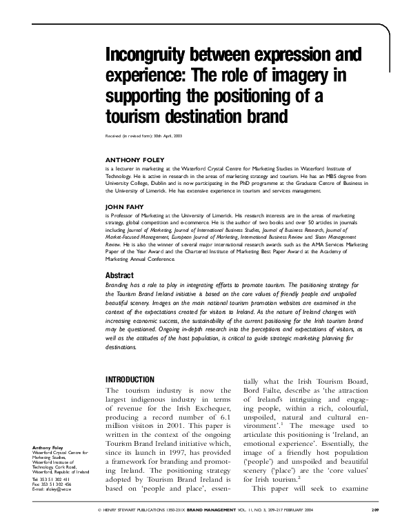 (PDF) Incongruity between expression and experience: The role of ...