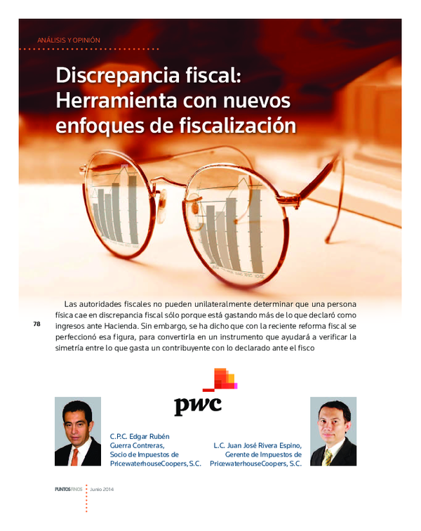 (PDF) Discrepancia fiscal: Herramienta con nuevos enfoques de fiscalización