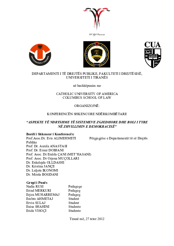 (PDF) Rregullimi ndërkombëtar i të drejtës për të votuar në një ...