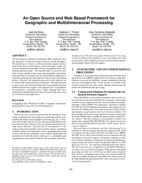 Pdf An Open Source And Web Based Framework For Geographic And