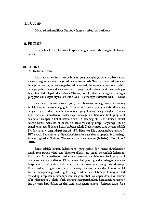 (DOC) Elixir dextromethorphan