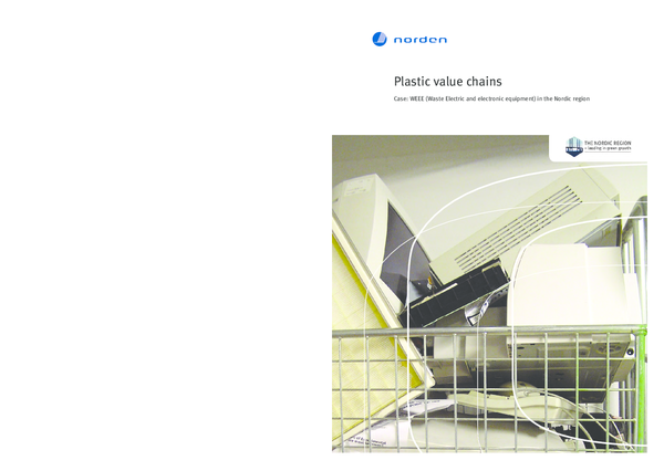 (PDF) Plastic value chains: Case: WEEE (Waste Electric and electronic ...