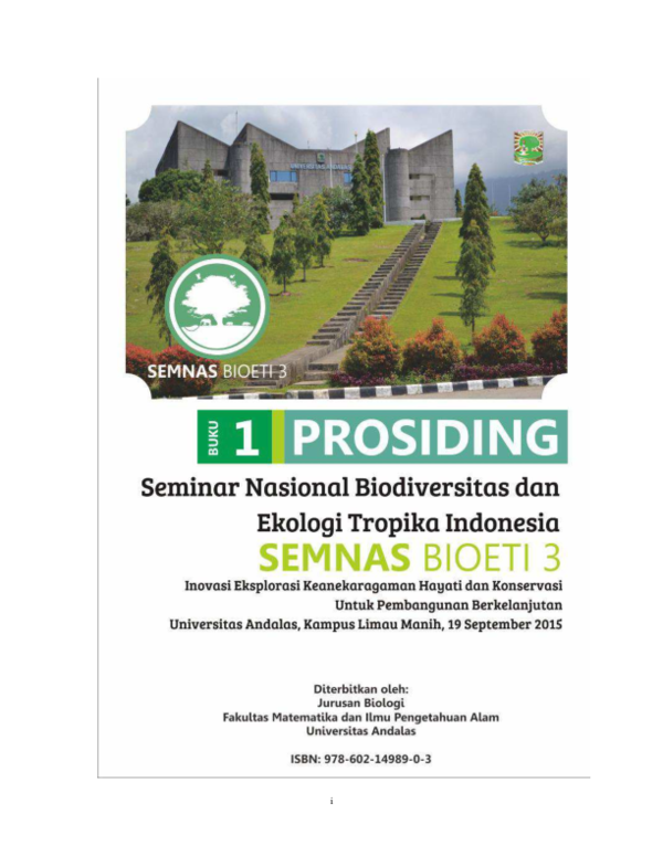 (PDF) VARIASI INTRASPESIFIK BERDASARKAN DNA KLOROPLAS (cpDNA) PADA ...