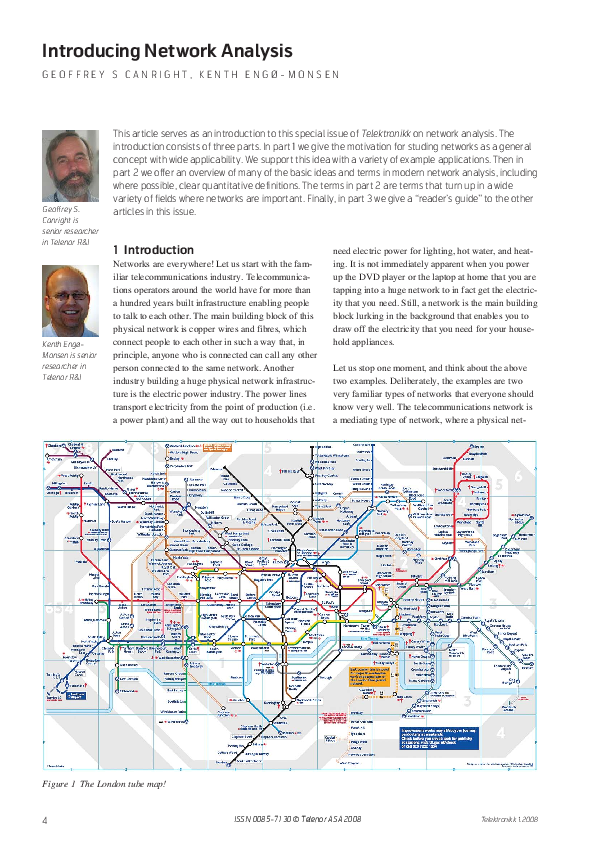 (PDF) Introducing Network Analysis