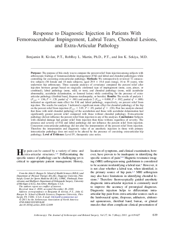 (PDF) Response to Diagnostic Injection in Patients With ...