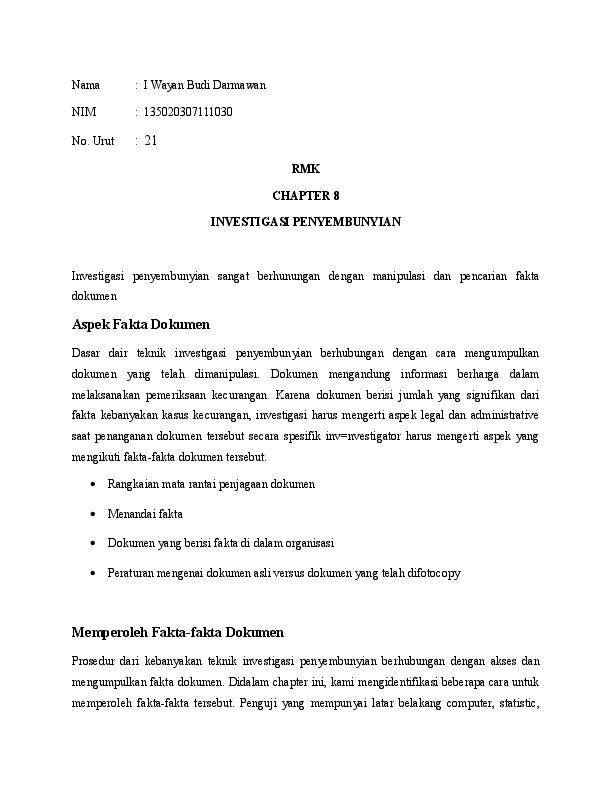 (DOC) Resume Ch 8 INVESTIGASI PENYEMBUNYIAN.docx