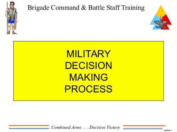 (PPT) Military decision making