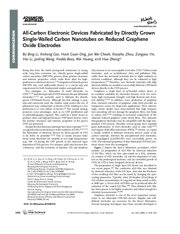 (PDF) All-Carbon Electronic Devices Fabricated by Directly Grown Single ...