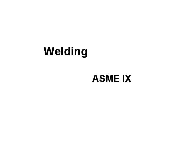 (PDF) Welding ASME IX